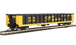 Ho Scale Gondola Cars | N scale gondola and O scale Gondolas