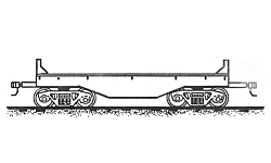 Steel Mill Train Car in HO scale, N Scale, O Scale