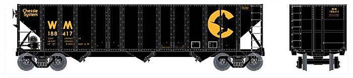 Bowser - 100-Ton 3-Bay Open Hopper - Ready to Run - Executive Line ...