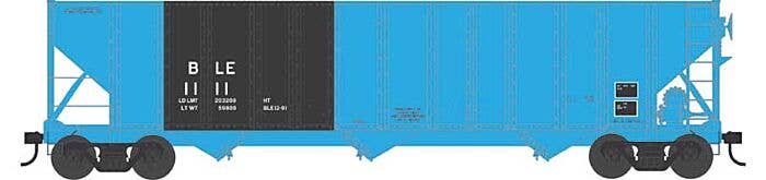 Bowser - 100-Ton 3-Bay Open Hopper - Ready to Run - Executive Line - Bessemer & Lake Erie #1111 ...