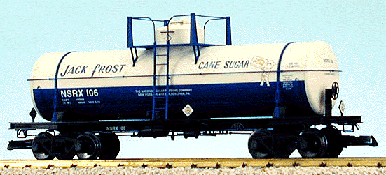 USA - 10,000-Gallon Tank Car - Jack Frost (blue, white) - 748-15123
