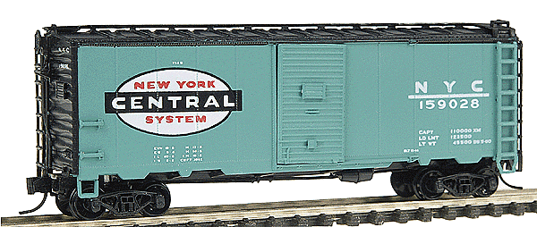 Intermount - 10'6" Modified 1937 AAR 40' Boxcar - Ready to Run - New ...