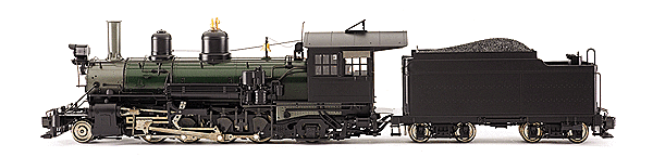 Bachmann - 1:20.3 Scale K-27 2-8-2 - Standard DC - Spectrum(R) - Unletttered, Painted (black w ...