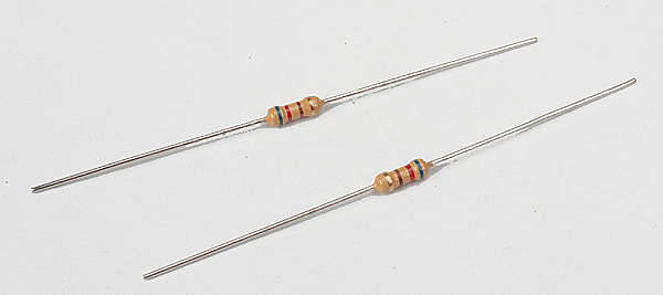 TCS - 1/4 Watt Axial Lead Resistor 200-Piece Bulk Pack - 620 Ohm - 745-1071