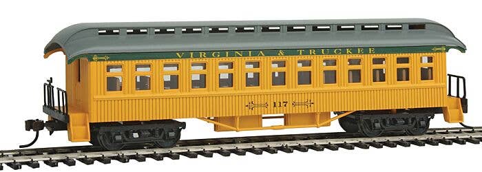 Con-Cor - 1880s Wood Open-Platform Coach - Ready to Run - Virginia ...