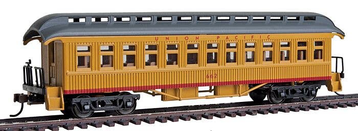 Con-Cor - 1880s Wood Open-Platform Coach - Ready to Run - Union Pacific ...