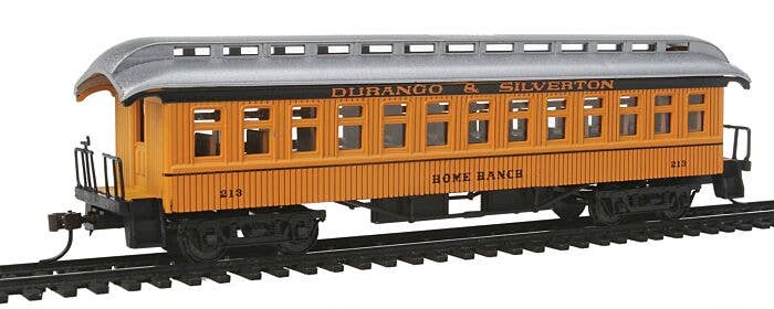 Con-Cor - 1880s Wood Open-Platform Coach - Ready to Run - Durango ...