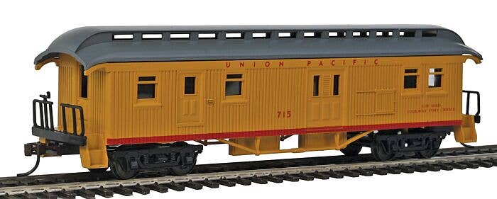 Con-Cor - 1880s Wood Open-Platform Coach - Ready to Run - Central ...
