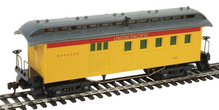 Mantua - 1890s-Era Wood Combine - Ready to Run - Union Pacific - 455-715110