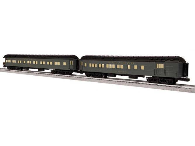 Lionel - 18' Heavyweight Pullman Combine & Observation Set - 3-Rail ...