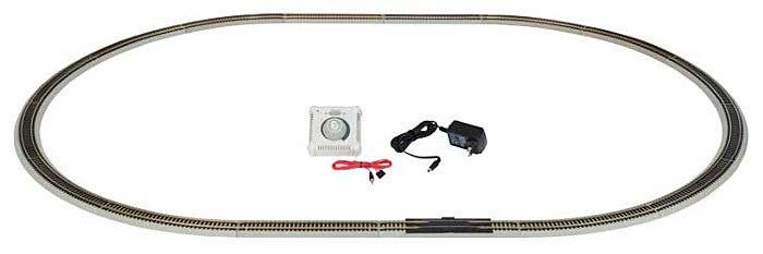 Bachmann - 18" Radius Track Oval Set - Nickel Silver Rail & Gray ...