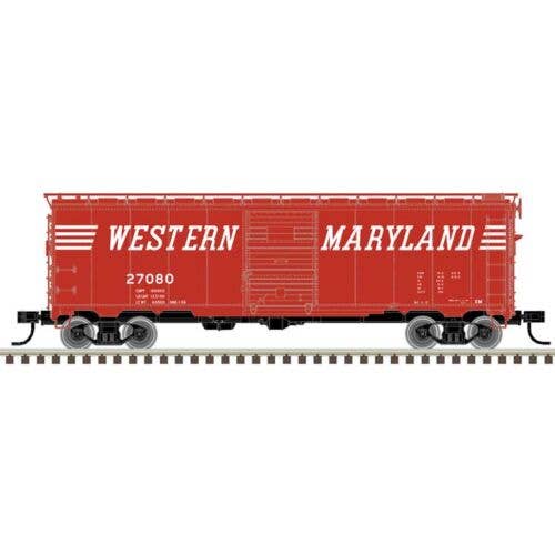 Atlas - 1932 ARA 40' Steel Boxcar - Ready to Run - Master(R) - Western ...