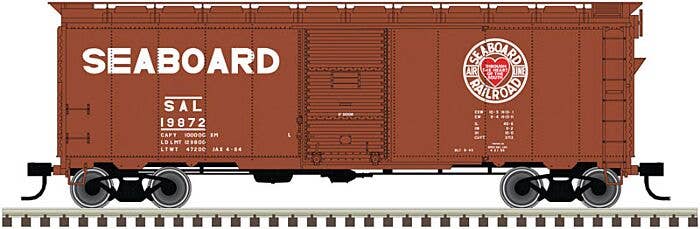 Atlas Trnm - 1937 AAR 40' Boxcar - Kit - Seaboard Air Line #19838 ...