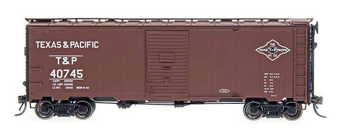 Intermount - 1937 AAR 40' Boxcar - Ready to Run - Texas & Pacific ...