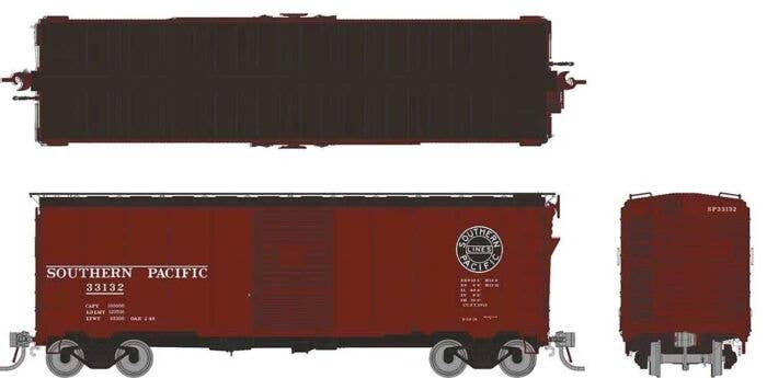 Rapido - 1937 AAR 40' Boxcar w/Square Corner - Ready to Run - Southern ...