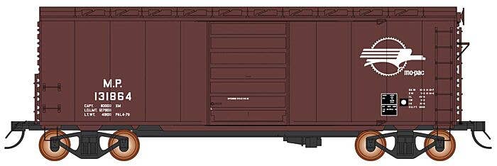 Intermount - 1938 AAR 10'6" Boxcar, 4-3-1 Improved Dreadnaught Ends ...