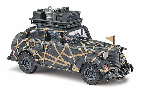 Busch - 1938 Opel Olympia Sedan - Assembled - German Army WWII Advance ...