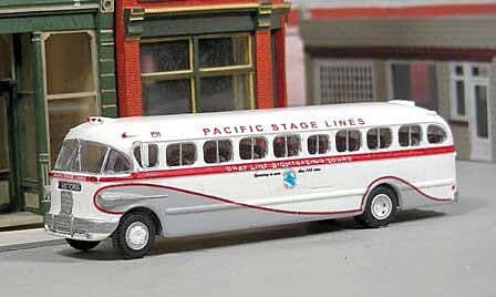 Sylvan - 1946-1947 ACF-Brill IC-41 Bus - Resin Kit - Undecorated - 696 ...