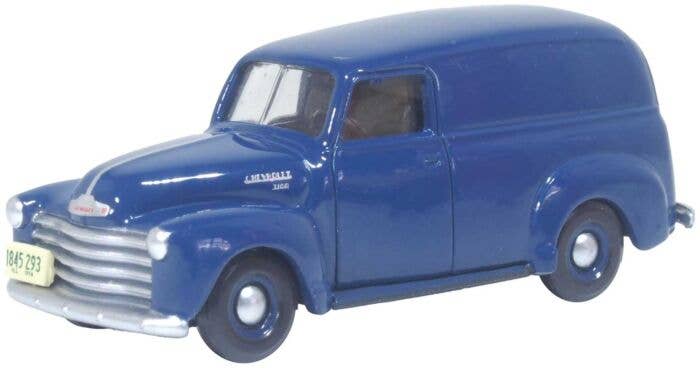 Oxford - 1950 Chevrolet 3100 Cargo Van - Assembled - Mariner Blue - 553 ...