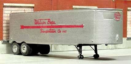 Sylvan - 1951-1955 Fruehauf 34' Stainless Steel West Coast Dry Van ...