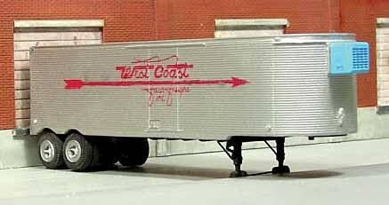 Sylvan - 1951-1955 Fruehauf 34' Stainless Steel West Coast Reefer ...