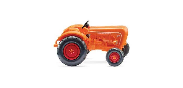 Wiking - 1952-1955 Allgaier Farm Tractor - Assembled - Yellow, Red ...