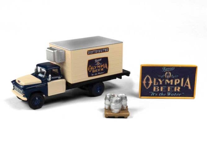 CMW - 1955 Chevy Beer Truck with Kegs, Skid and Sign - Assembled ...