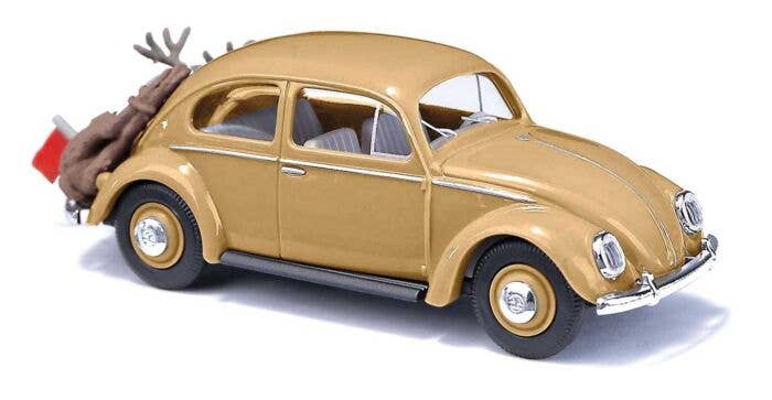 Busch - 1955 Volkswagen Beetle with Oval Rear Window & Deer - Assembled ...