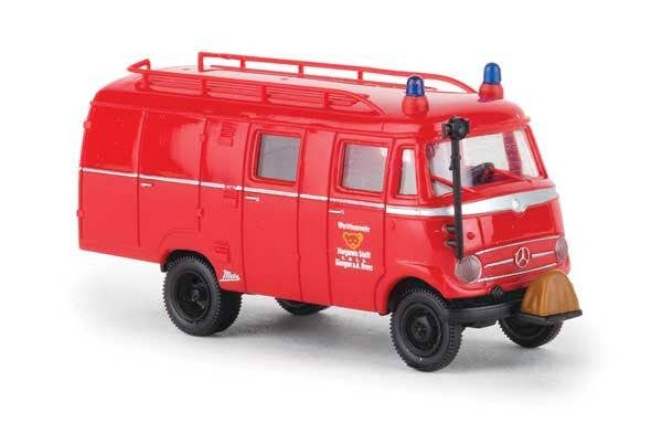 Brekina - 1956-1968 Mercedes-Benz LF 319 LF 8 Van - Assembled - Fire ...