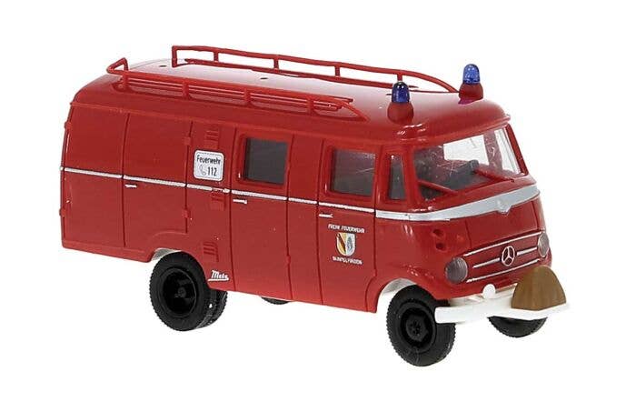 Brekina - 1956-1968 Mercedes-Benz LF 319 LF 8 Van - Assembled - Fire ...