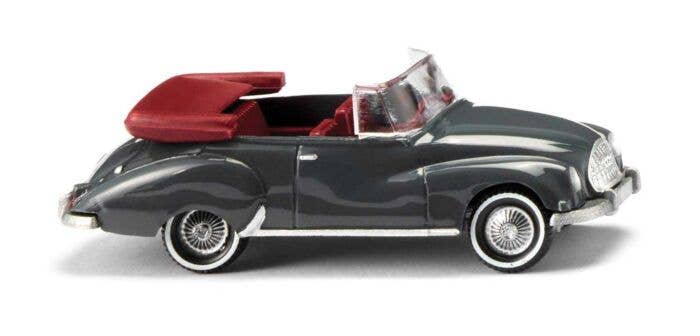 Wiking - 1958-1961 DKW Convertible - Assembled - Iron Gray - 781-12503