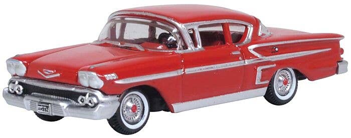Oxford - 1958 Chevrolet Impala Sport Coupe - Assembled - Rio Red - 553 ...