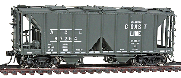 Intermount - 1958 Cubic Foot 2-Bay Covered Hopper w/Open Sides - Ready ...