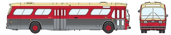 Rapido - 1959-1986 GM New Look/Fishbowl Bus - Standard - Assembled ...
