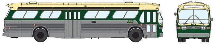 Rapido - 1959-1986 GM New Look/Fishbowl Bus - Standard - Assembled ...