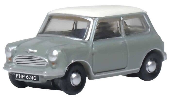Oxford - 1959 Austin Mini - Assembled - Tweed Gray, Old English White ...