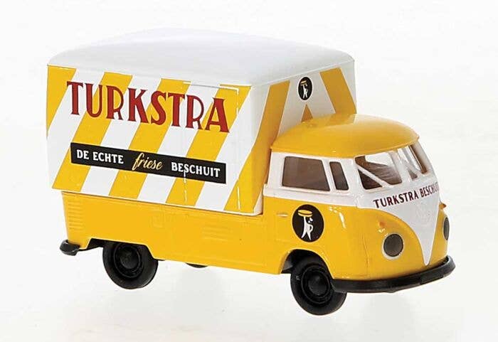 Brekina - 1960-1963 Volkswagen Pritsche T1b Crew-Cab Pickup w/Large ...