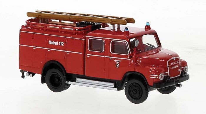 Brekina - 1960 MAN 450 HA TLF 16 Fire Truck - Assembled - Nuremberg ...