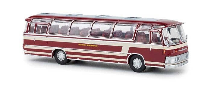 Brekina - 1960s Neoplan NH 12 Bus - Assembled - German Federal Railroad ...
