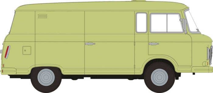 Brekina - 1961-1991 Barkas B 1000 Kasten Cargo Van - Assembled - Light ...