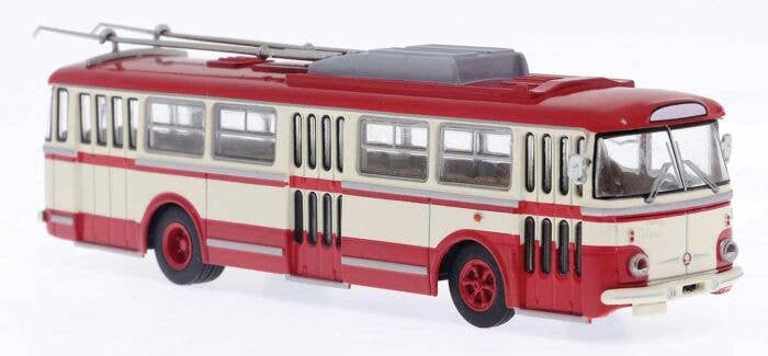 Brekina - 1962 Skoda Tr9 Obus Trolley Bus - Assembled - Gera, Germany ...