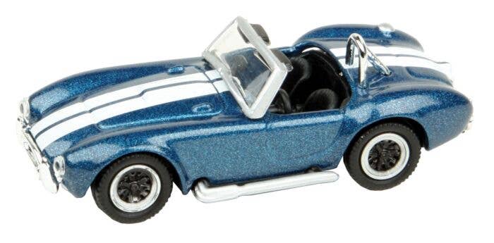 Shuco - 1963 AC Cobra Convertible - Assembled - Top Down (blue, white ...