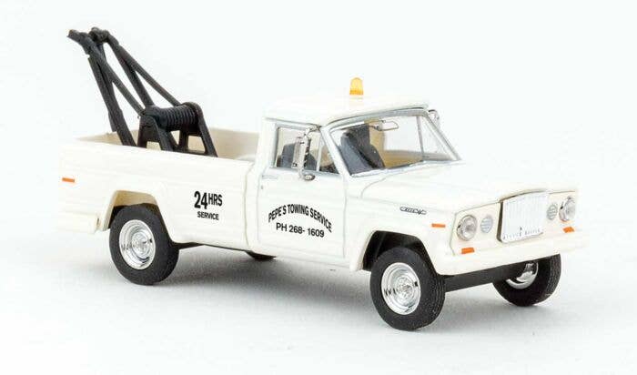 Brekina - 1964 Jeep Gladiator A Pickup Tow Truck - Assembled ...