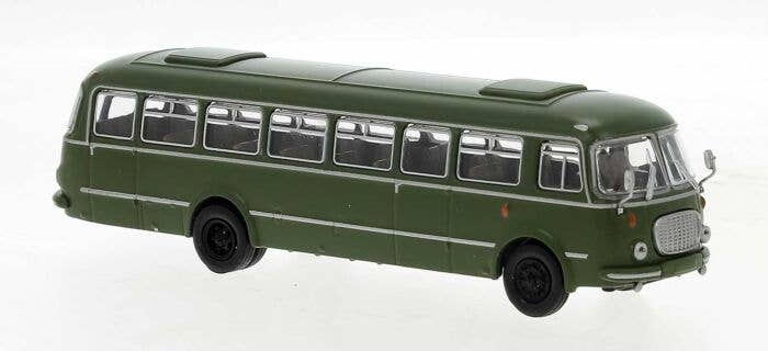 Brekina - 1964 Jelcz 043 Bus - Assembled - German Army (green) - 175-58267