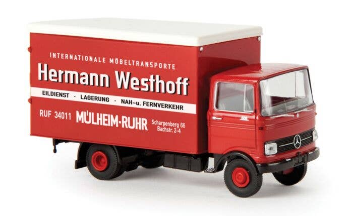 Brekina - 1965-1984 Mercedes-Benz LP 608 Box-Body Delivery Truck ...