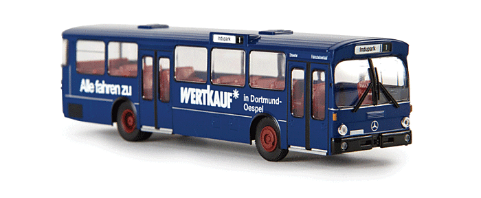Brekina - 1967-1970s Mercedes-Benz O 305 City Bus - Assembled ...