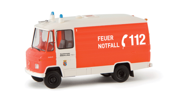 Brekina - 1968-1986 Mercedes-Benz L 508 RTW Ambulance - Assembled ...