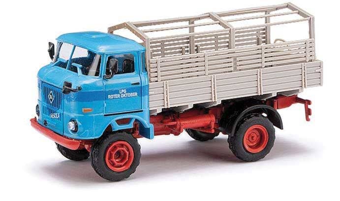 Busch - 1969 IFA W50 LA PV Low-Side Truck w/Cage - Assembled - Espewe ...
