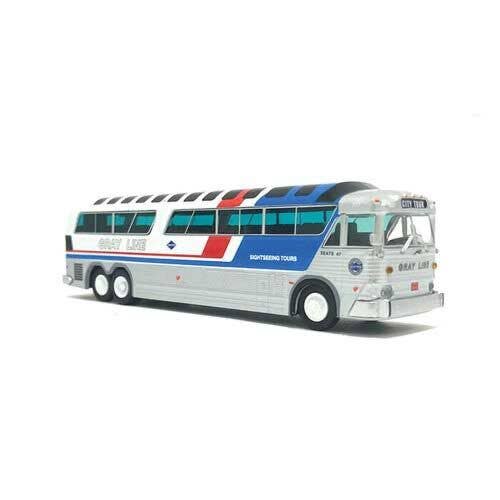 Iconic Replicas - 1970 MCI MC-7 Bus - Assembled - Gray Line Sightseeing ...
