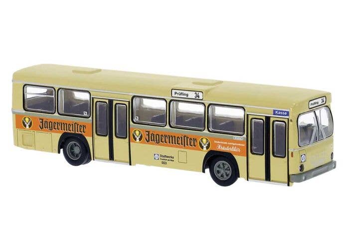 Brekina - 1970s Bussing BS 110V Bus - Assembled - Frankfurt, Germany ...